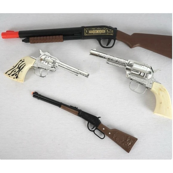 pony boy | Toys | Vintage Toy Cap Gun Lot Pony Boy Western Ranger Wild ...